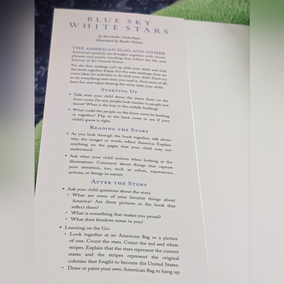 Toys | Blue Sky White Stars By Sarvinder Naberhaus English And Spanish ...